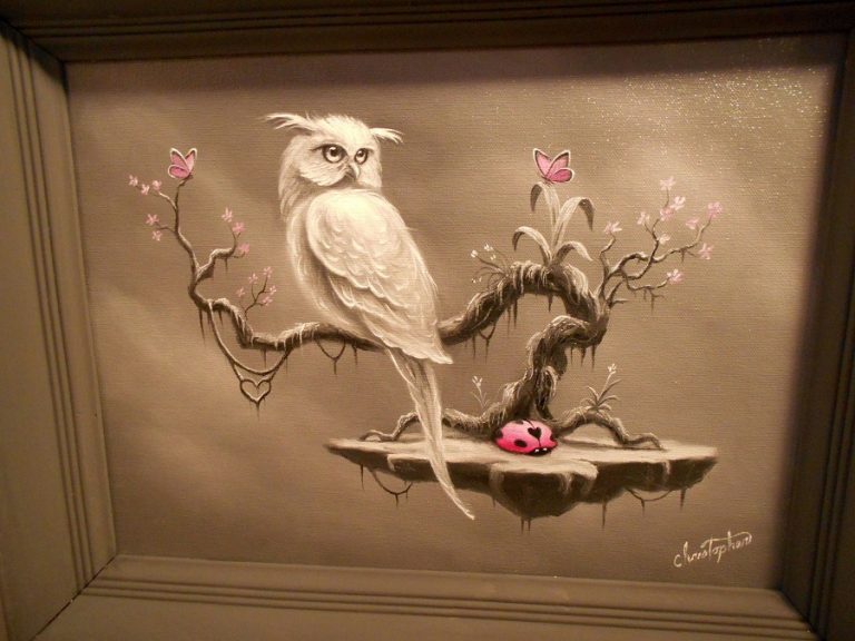 Original Pollari Painting Up For Auction: Proceeds to Northern Hoot